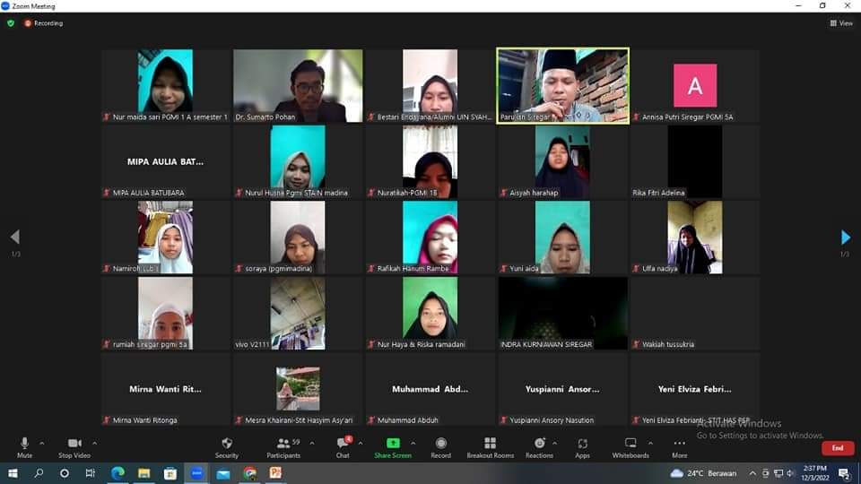 Prodi PGMI Hadirkan Ketua Perkumpulan Ahli dan Dosen Republik Indonesia ...